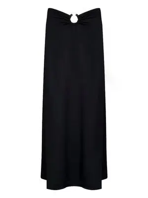 Johanna Ortiz Black Wash Skirts