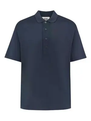 Alpha Studio Buttoned Short-sleeve Polo Shirt