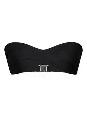 Johanna Ortiz Tangarana Bikini Top - Black