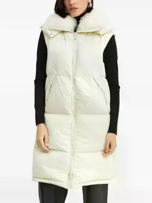 YVES SALOMON Detachable Hoodie Gilet