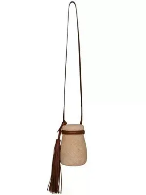 Johanna Ortiz Tassel Bucket Bag - Neutrals