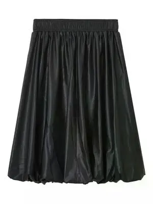 B+AB Elasticated Bubble-hem Midi Skirt