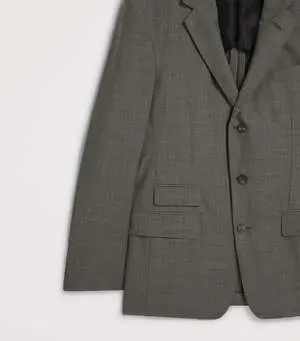 Dunhill Wool-cashmere Bourdon Blazer - Grey