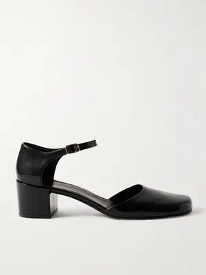 The Row Glossed Pumps