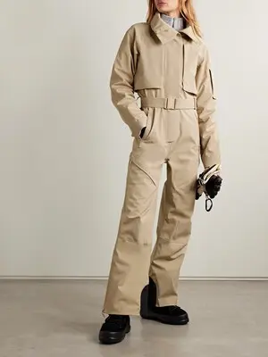 Cordova Volta Belted Ski Suit - Neutrals