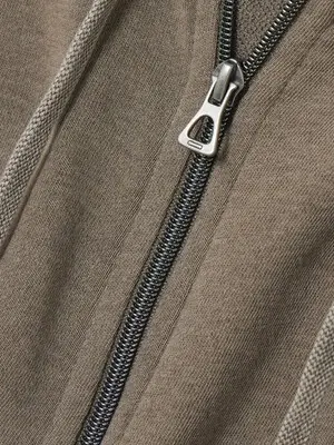 JAMES PERSE Vintage French Cotton-terry Hoodie - Green