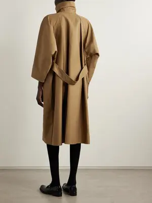 THE ROW Aurore Oversized Cotton Trench Coat