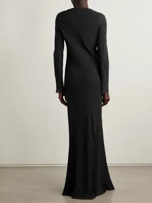 THE ROW Merita Silk-georgette Gown