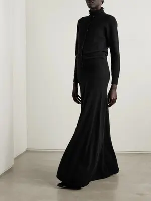 THE ROW Masini Cashmere Maxi Skirt