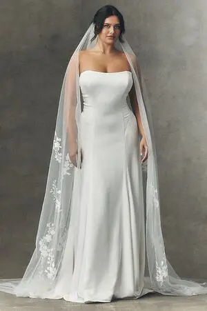 Watters Meadow Cathedral Veil - Ivory