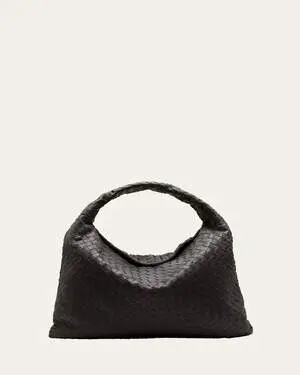 Bottega Veneta Large Hop Shoulder Bag - Fondant-m Brass