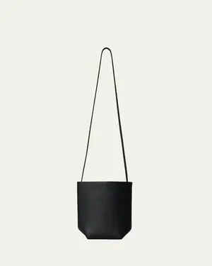 THE ROW Park North-south Crossbody Tote Bag - Black