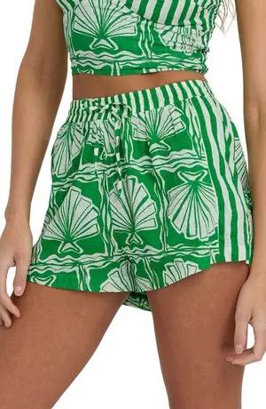 BILLABONG Seashell Cotton Shorts