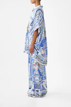 Camilla Wide Leg Trouser With Front Pockets