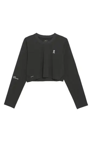 On Long Sleeve Training Top - Black