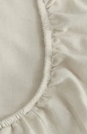 CHRISTY Flannel Marl Brushed Cotton Sheet Set Bundles - Oat