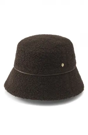 Helen Kaminski Seda Wool-blend Bucket Hat - Chocolate