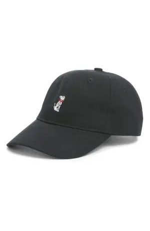 FRASIER STERLING Dalmatian Embroidered Baseball Cap - Black