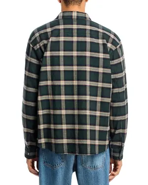 FRAME Soa Plaid Regular Fit Button Down Shirt