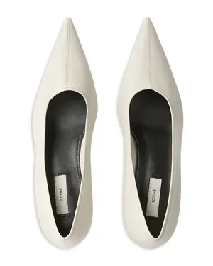 TOTEME Sharp Wedge Pumps - White