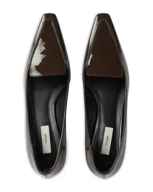 TOTEME Patent Loafer Pumps