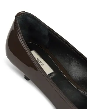 TOTEME Patent Loafer Pumps