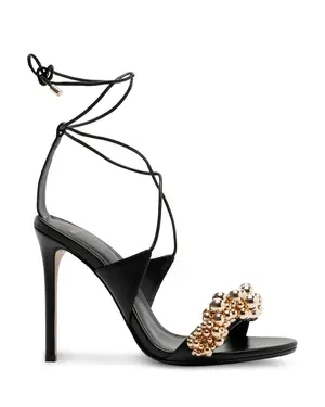 ALEXANDRE BIRMAN Gia 100 Ankle Tie Sandals