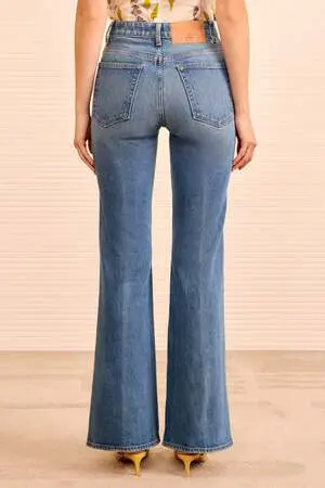 Ulla Johnson The Lou Stretch Jeans - Danube