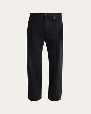 THE ROW Rossen Straight-leg Denim Jeans - Black