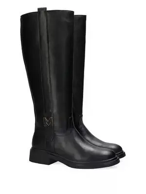 MEXX Logo Plaque Knee-high Boots