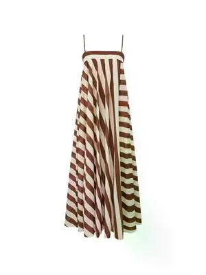 ZIMMERMANN Striped Maxi Dress