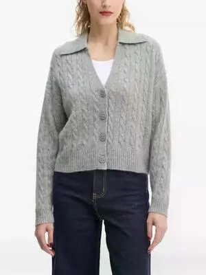 From Future Cable-knit Buttoned Cardigan