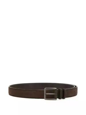 ORTIGNI Prong Buckle Belt - Brown