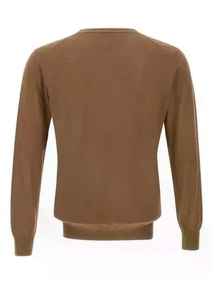 KANGRA Crew-neck Ribbed Jumper