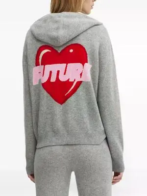 From Future Heart-motif Hoodie