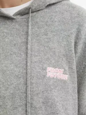 From Future Heart-motif Hoodie
