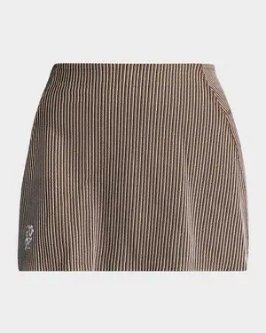 Loewe X On Ribbed Jersey Active Skort