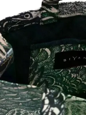 Biyan Floral Embroidered Tote Bag