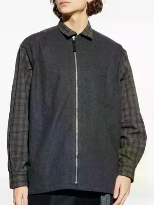 Comme Des Garçons Plaid-pattern Shirt