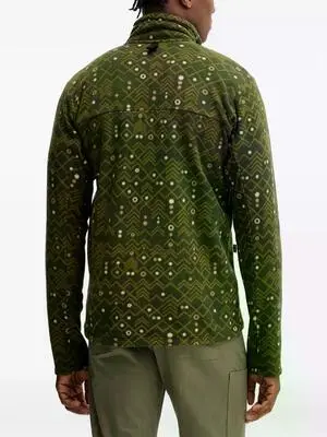 HAGLOFS Patterned Button-down Sweatshirt