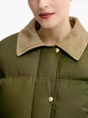 Marc O'polo Padded Jacket With Corduroy Collar