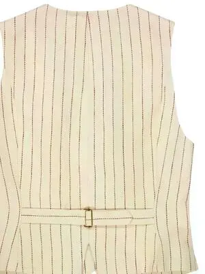 Zimmermann Pinstripe Button Vest