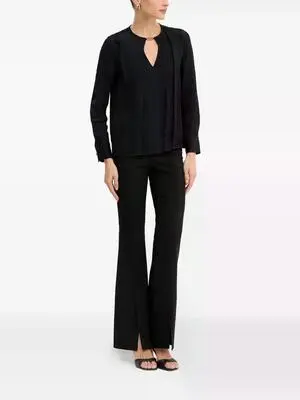 MARCIANO Keyhole Pleated Top