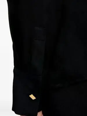 MARCIANO Keyhole Pleated Top