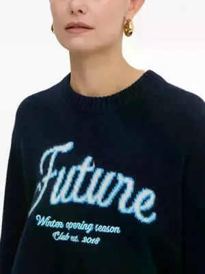 From Future Embroidered Logo Sweater