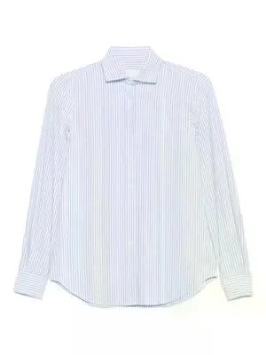 XACUS Striped-pattern Shirt