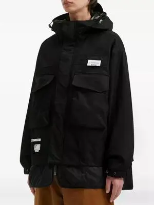 MUSIUM DIV. Logo-patch Parka Coat