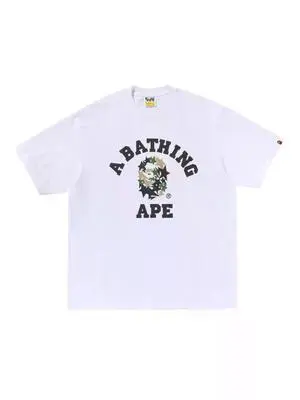 A BATHING APE Star-logo T-shirt - White