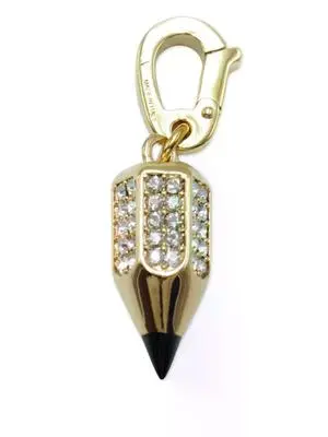 Valentino Garavani Crystal-embellished Pendant - Gold