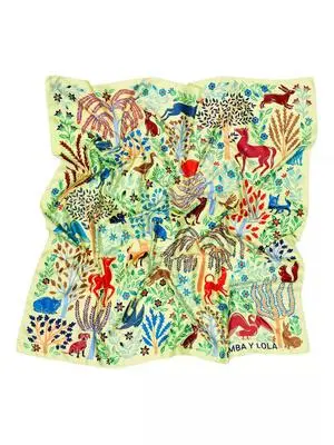 Bimba Y Lola Printed Scarf